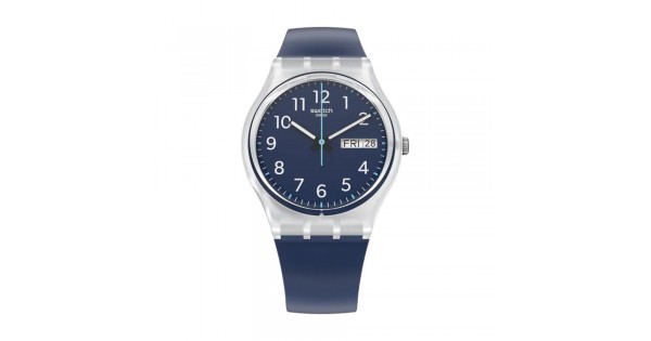 Часовник Swatch Rinse Repeat Navy GE725 - Timer.bg