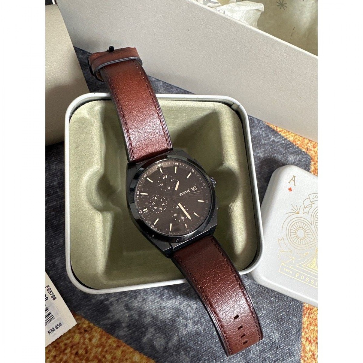 Часовник Fossil Everett FS5798 - Timer.bg